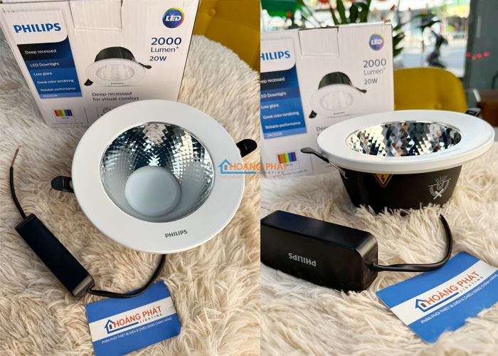 Đèn led âm trần 20W DN35B LED20 D150 Philips